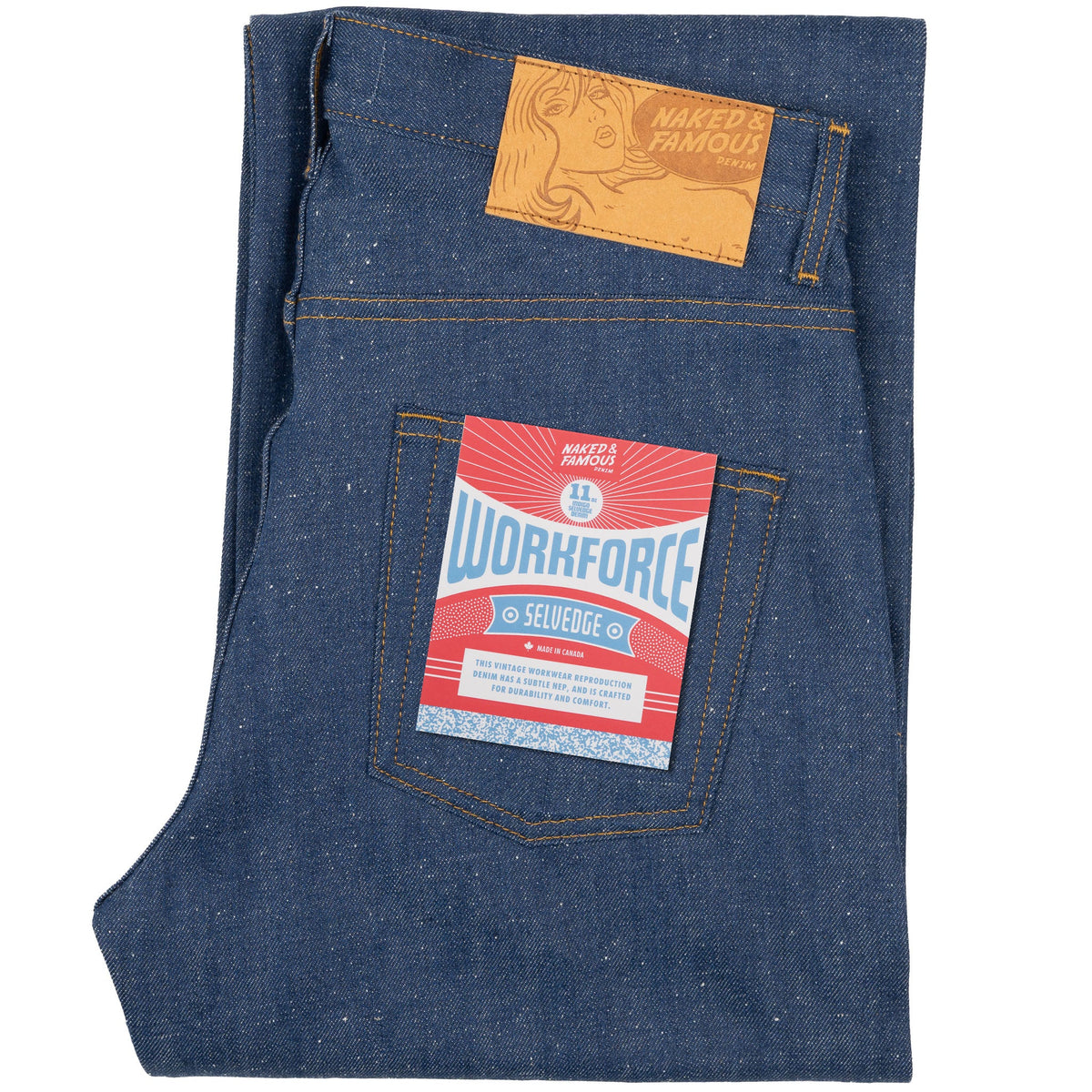 Strong Guy - Workforce Selvedge | Naked & Famous Denim – Naked & Famous ...