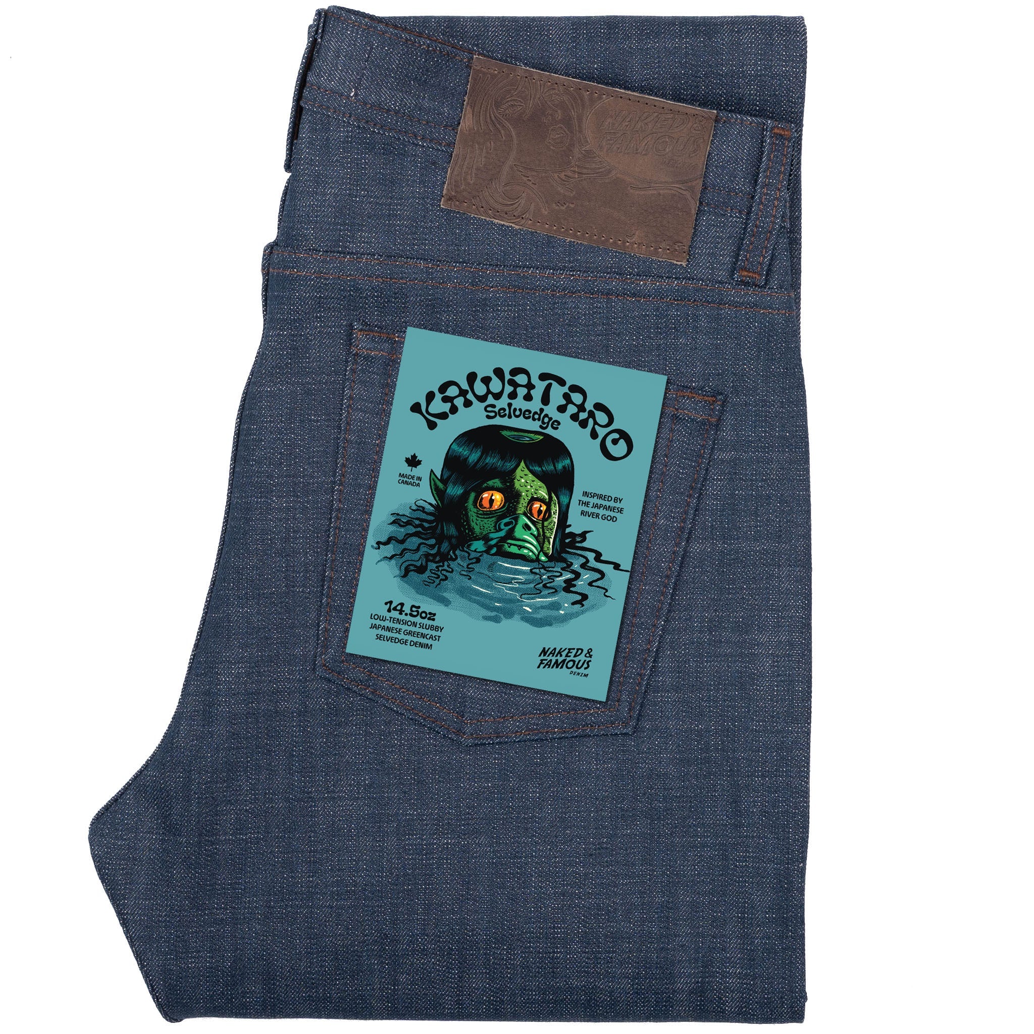 Weird Guy - Kawataro Selvedge - Indigo – Naked & Famous Denim NYC
