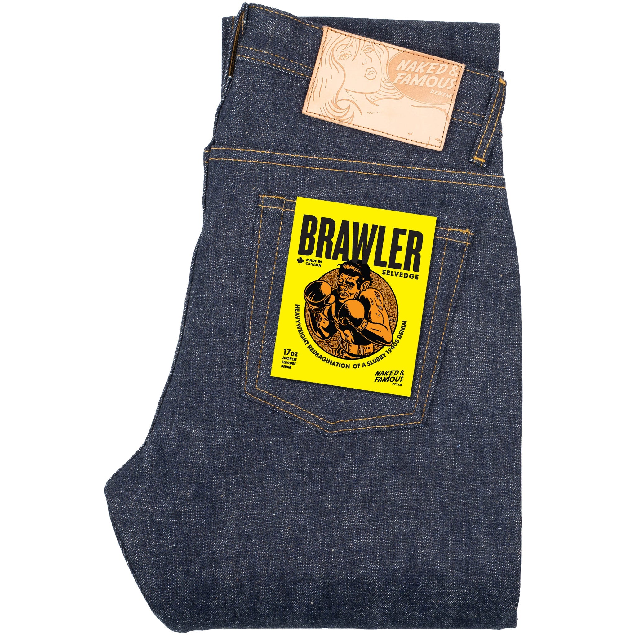 Weird Guy - Brawler Selvedge – Naked & Famous Denim NYC